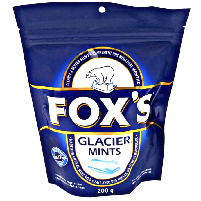 Fox's Glacier Mints 200g | Waterbridge Confectionery Ltd.