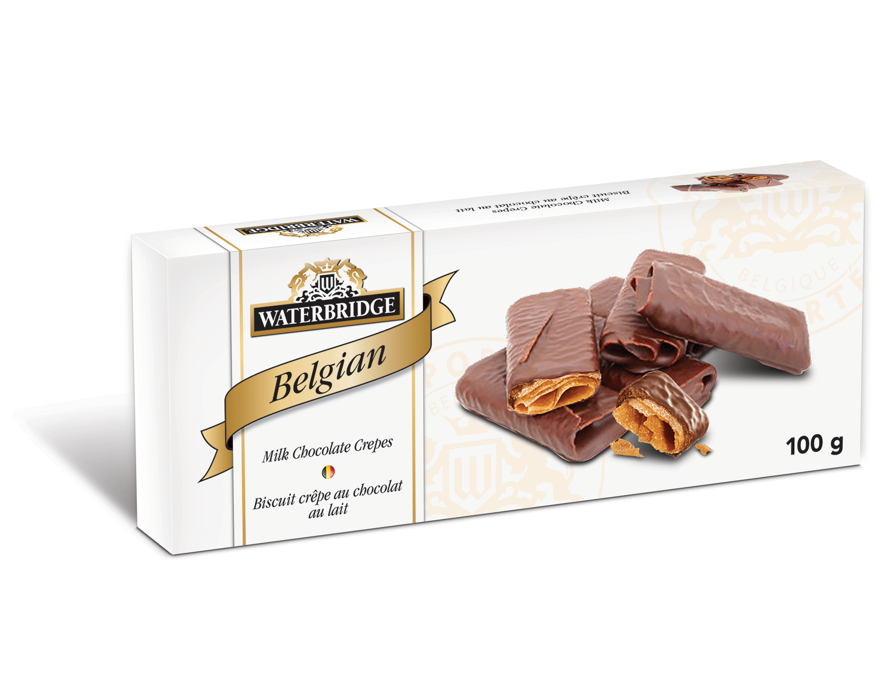 Waterbridge Belgian Crepes 100 g | Waterbridge Confectionery Ltd.