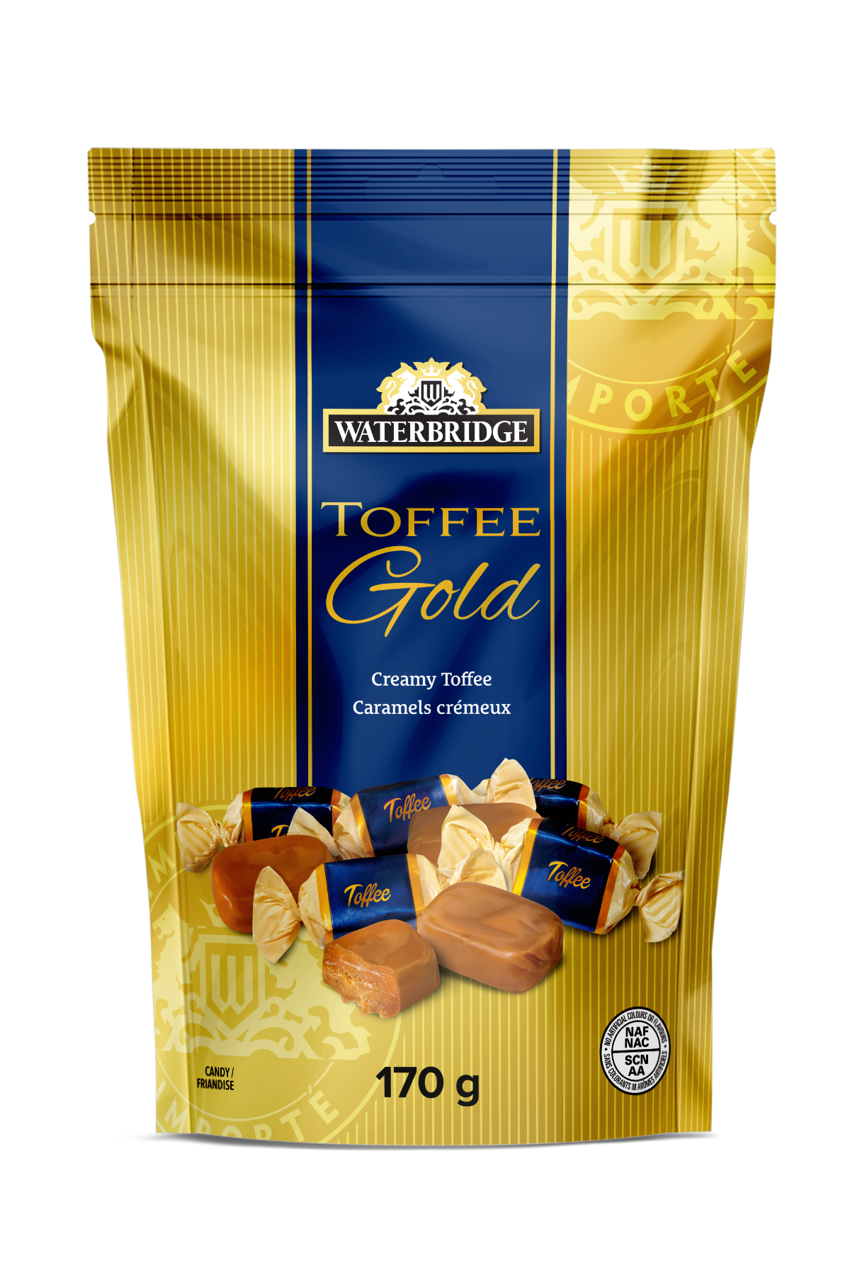Toffee Gold Creamy Toffee 170 g | Waterbridge Confectionery Ltd.