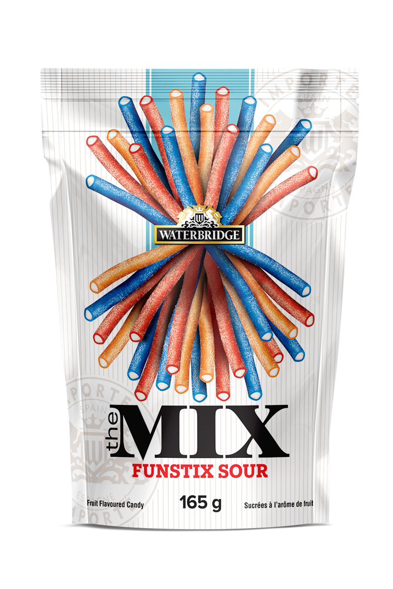 The Mix Funstix Sour 165 g | Waterbridge Confectionery Ltd.