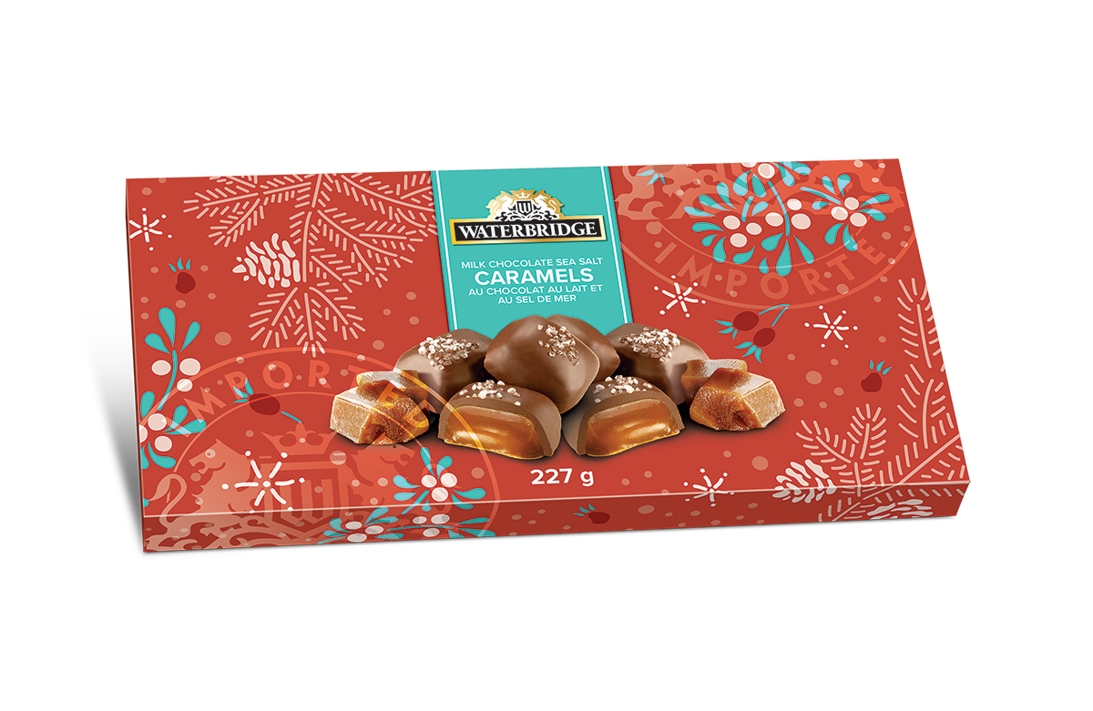 Waterbridge Sea Salt Caramels 227 g | Waterbridge Confectionery Ltd.