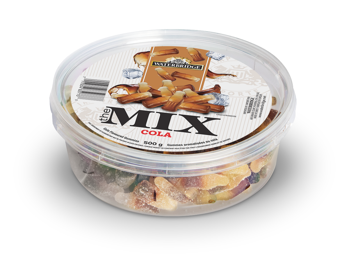 The Mix Cola Tub 500 g | Waterbridge Confectionery Ltd.