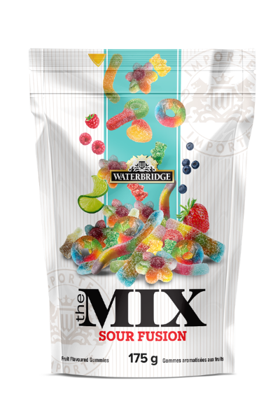 Waterbridge The Mix Sour Fusion 175 g | Waterbridge Confectionery Ltd.